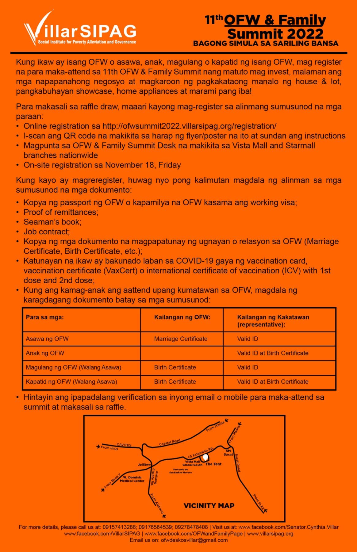 Camella to award House & Lot in the 11th Villar SIPAG OFW & Family ...