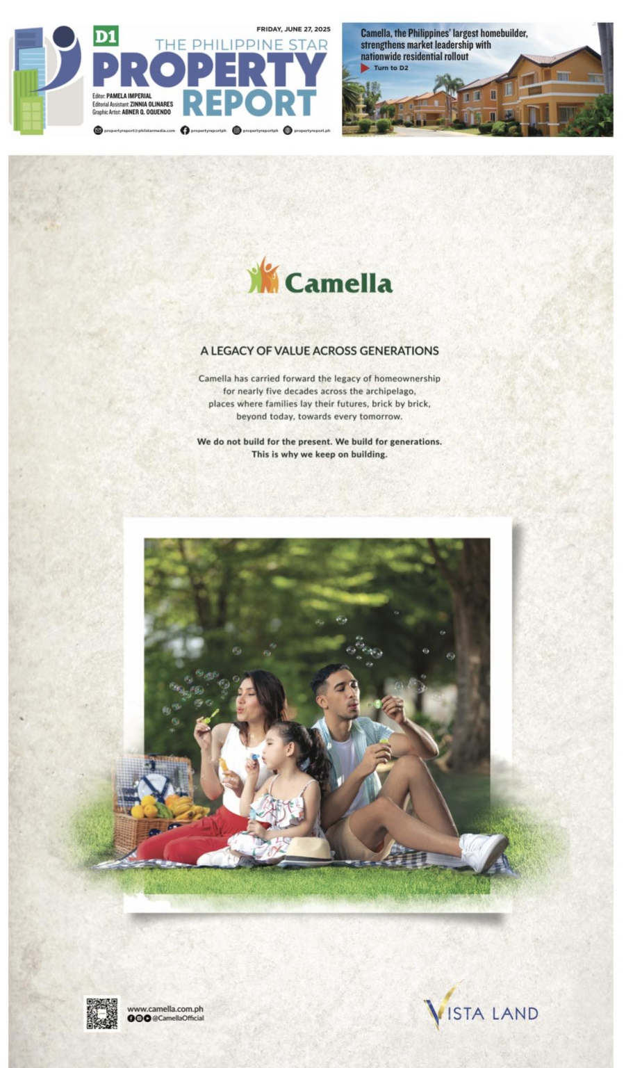 Camella, the Philippines’ Largest Homebuilder, Strengthens Market ...